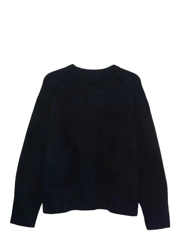 Guest In Residence Cashmere Fisherman's Knit Sweater - Blue