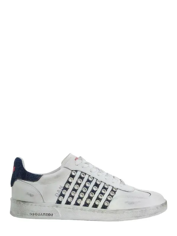 Dsquared2 Boxer Paneled Sneakers - White