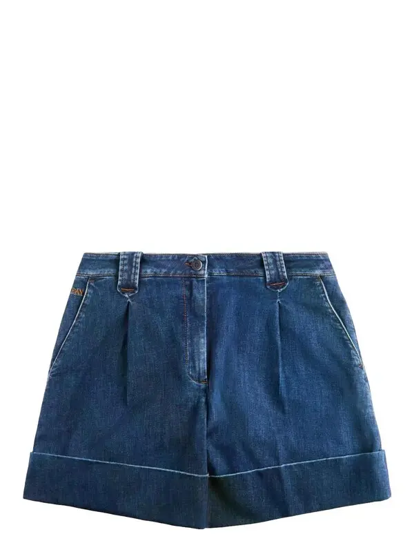 FAY Denim Shorts - Blue