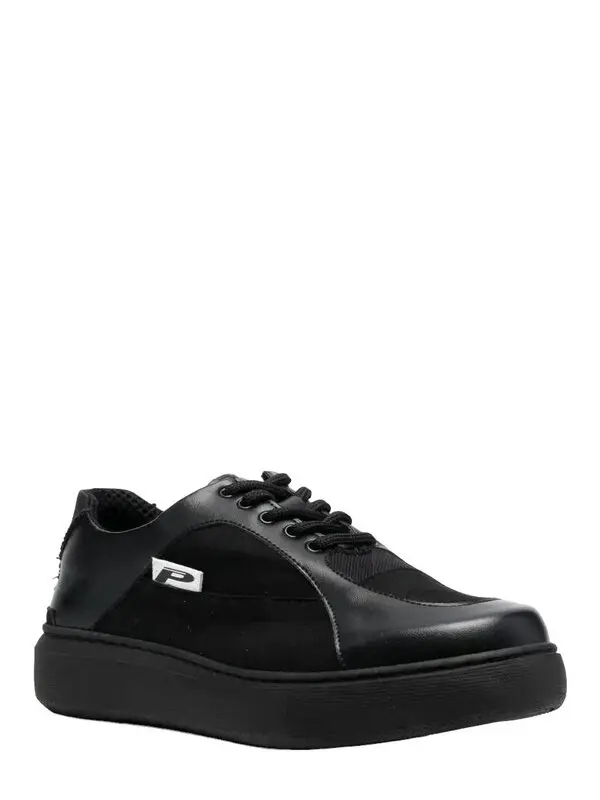 PHILEO Logo Patch Low-top Sneakers - Black