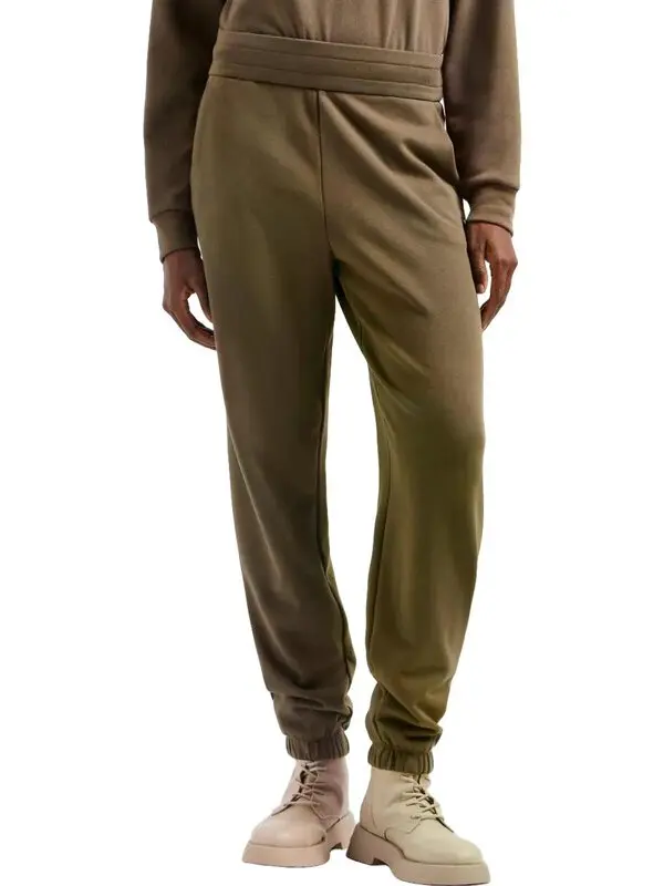Armani Exchange Logo Print Trousers - Brown