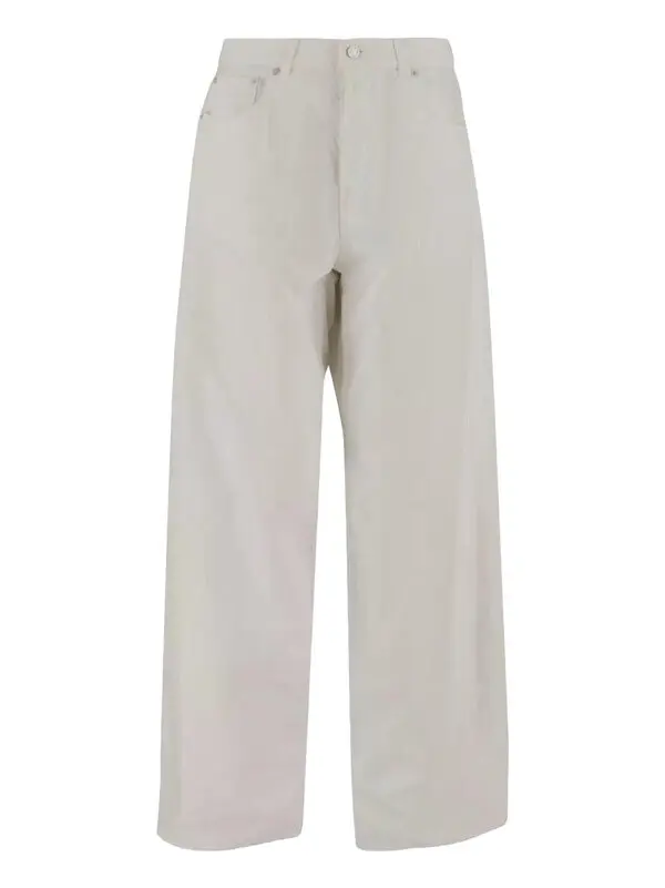 HAIKURE Logo-patch Jeans - Neutrals