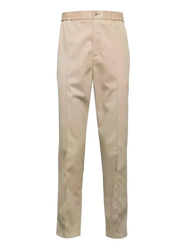 A.p.c. Pressed Crease Straight Trousers - Brown