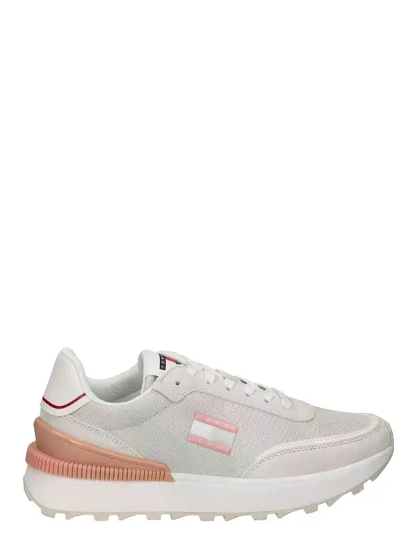 Tommy Hilfiger Panelled Lace-up Sneakers - Grey