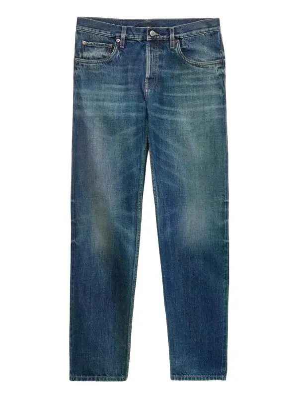 Prada Selvedge Straight-leg Jeans - Blue