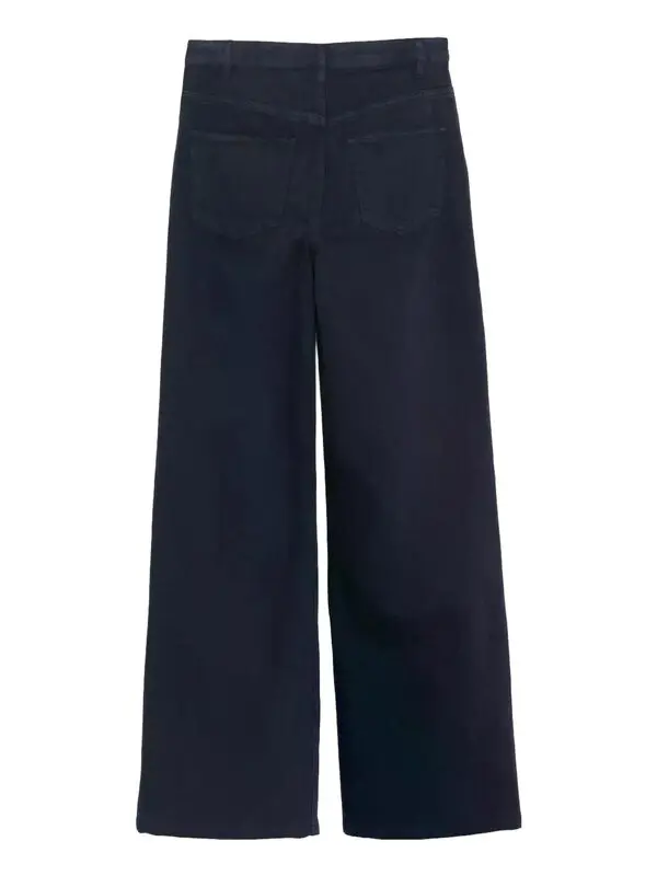 A.p.c. Elisabeth High-rise Wide Leg Jeans - Blue