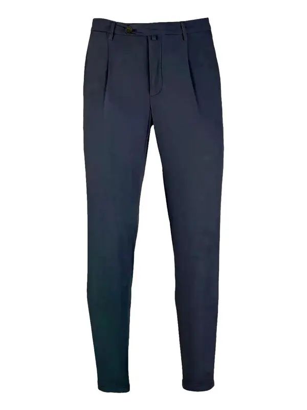 BRIGLIA 1949 Pleat Detailing Trousers - Blue