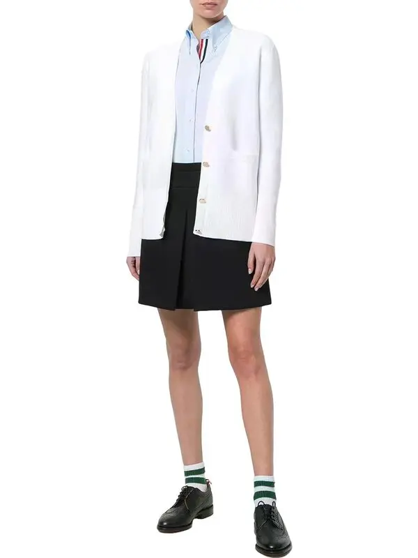 Thom Browne Button-down Slim-fit Shirt - Blue