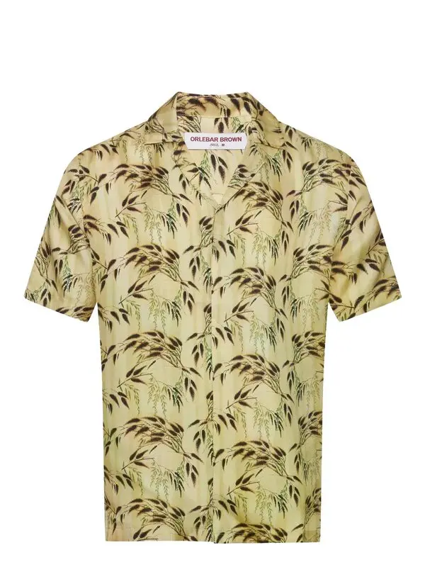 Orlebar Brown Maitan Silk Shirt - Neutrals