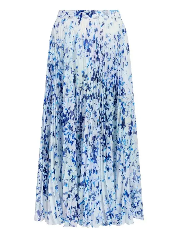 Proenza Schouler Cecily Pleated Skirt - Blue