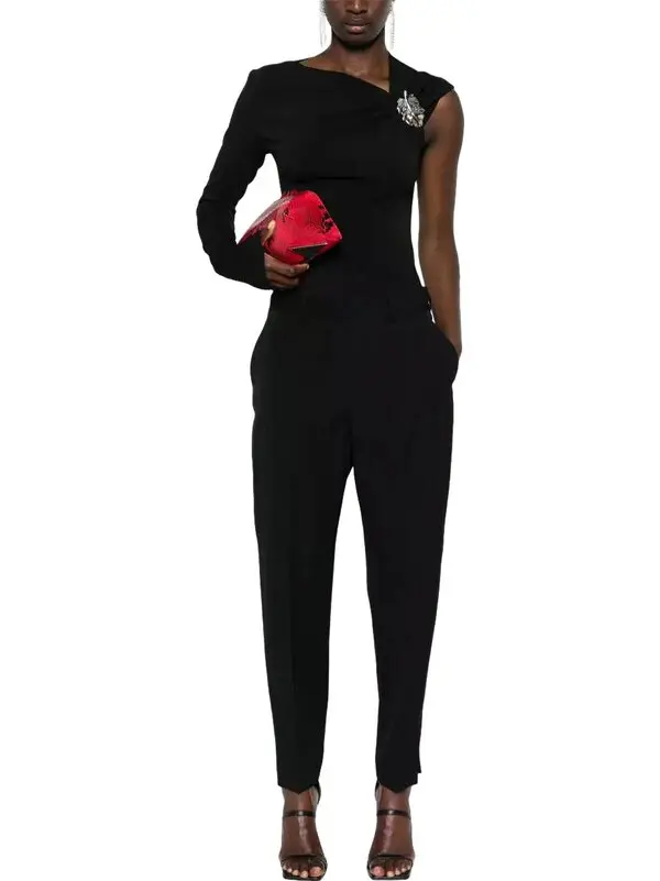 Dsquared2 Straight Cropped Trousers - Black