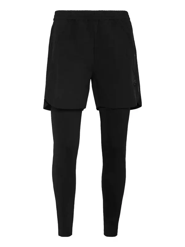 PLEIN SPORT Reflex Track Pants - Black