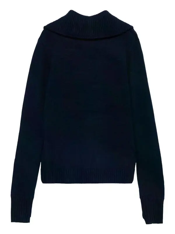 Rossignol X Jcc Merino Wool Half-zip Sweater - Blue