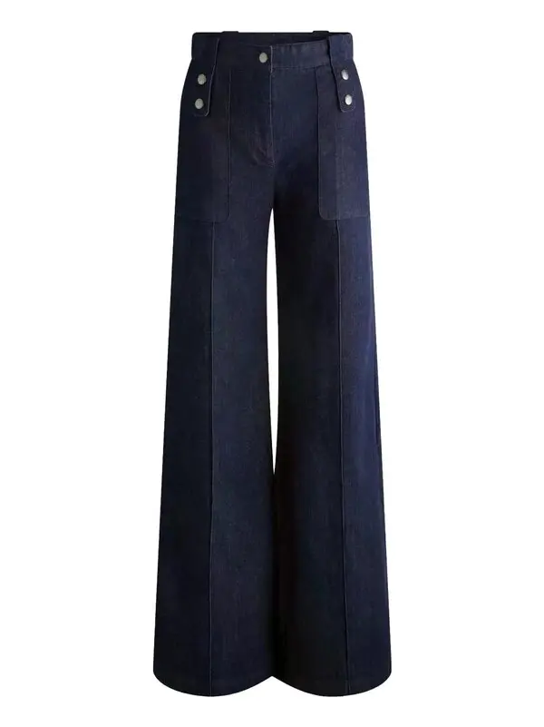Fusalp Noela Wide-leg Jeans - Blue
