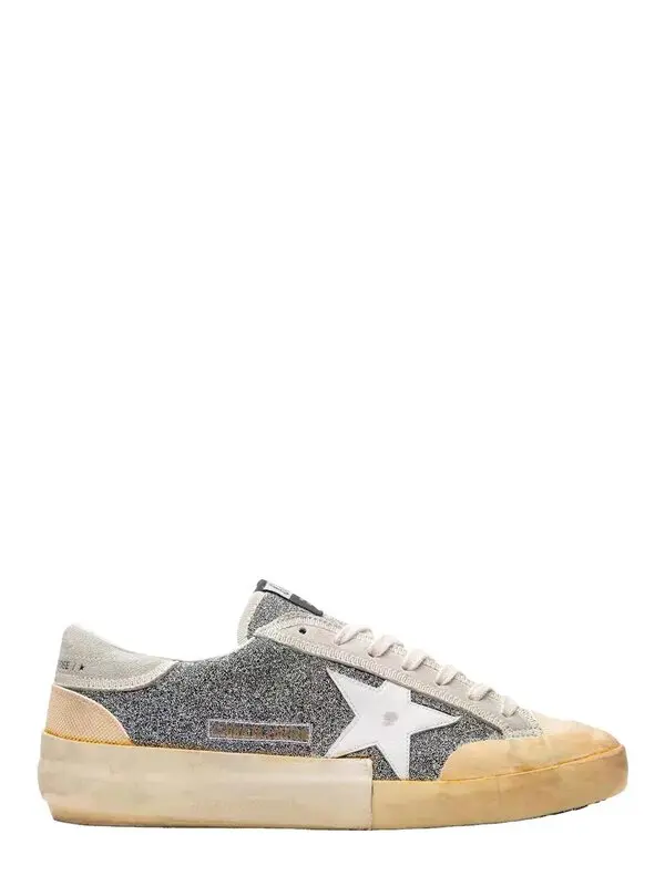 GOLDEN GOOSE Super-star /white/ice Vanilla Sneakers - Silver