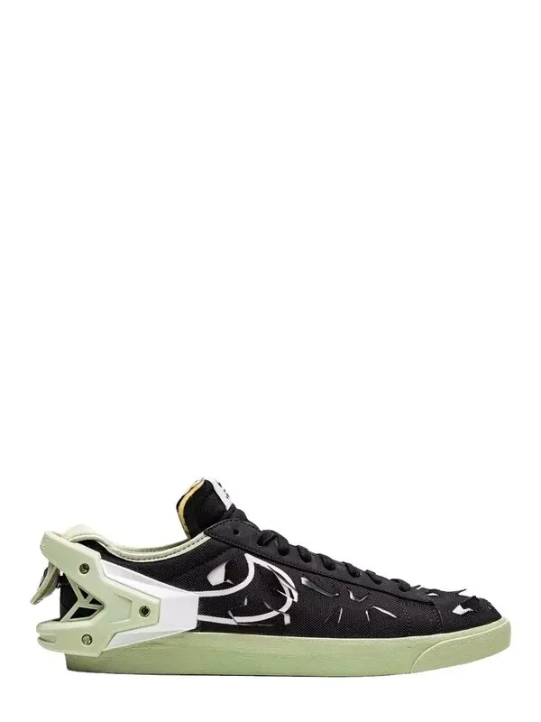 Nike X Acronym Blazer Low /olive Aura Sneakers - Black