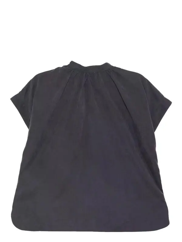 Izzue Embroidered Blouse - Grey