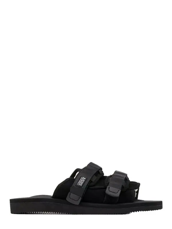 Suicoke Moto Mab Touch-strap Slides - Black
