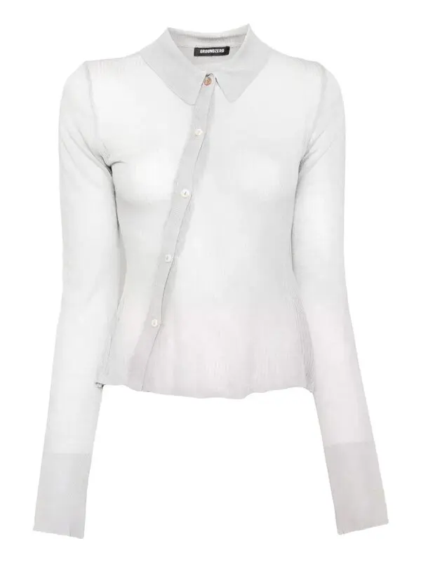 GROUND ZERO Button-up Cardigan - Grey