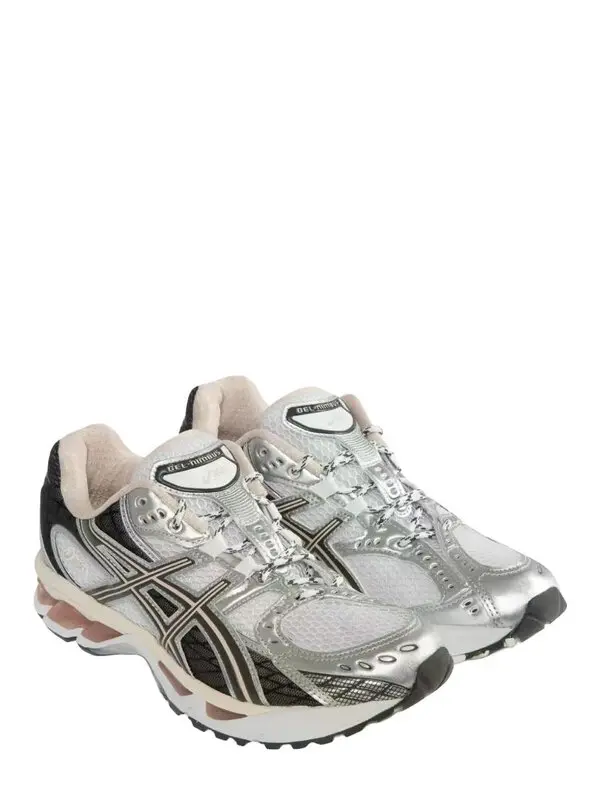 Asics Gel-nimbus Mesh-detail Running Sneakers - Grey