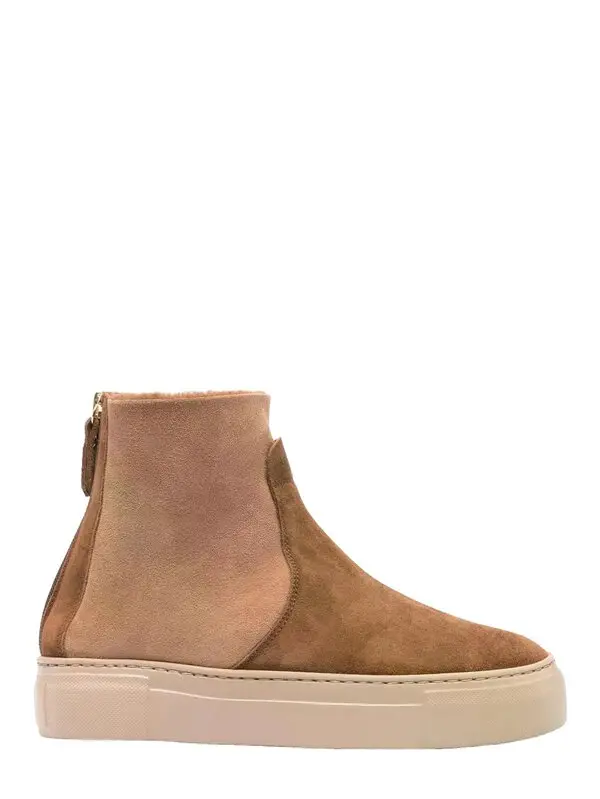 Agl Suede Ankle Boots - Brown