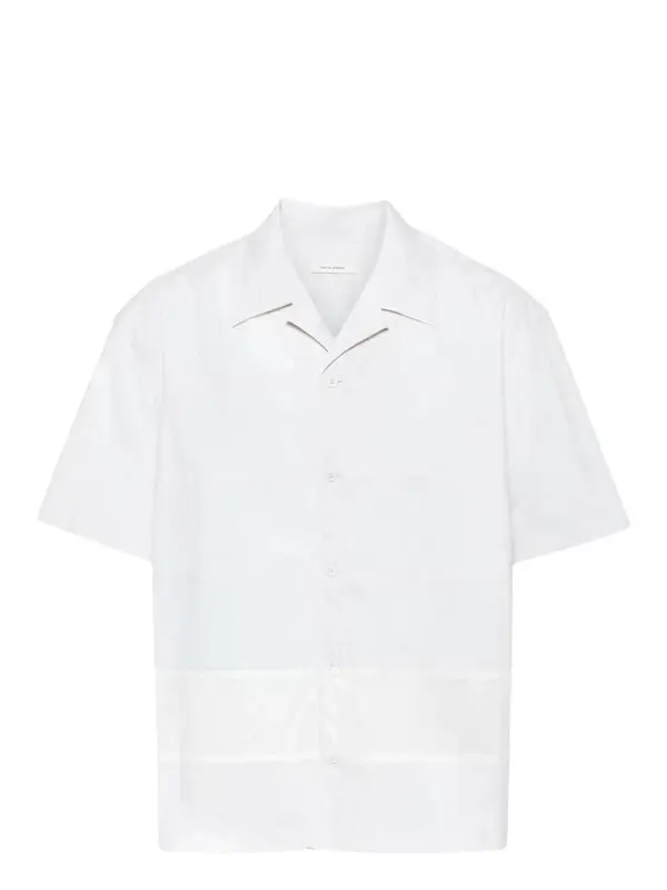 CRAIG GREEN Panelled Cotton Short-sleeve Shirt - Neutrals