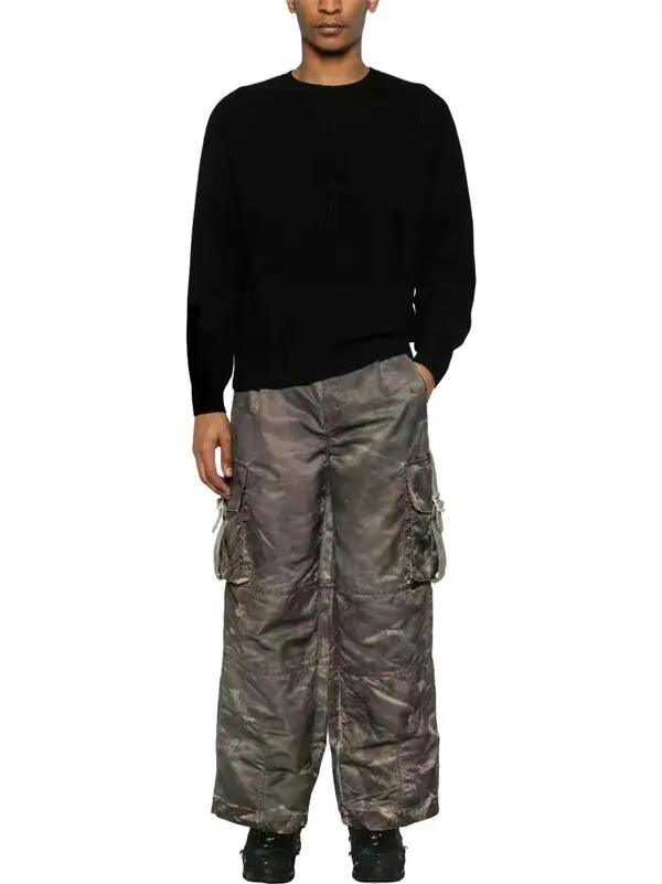 Visvim Jumbo Crew Neck Sweater - Black