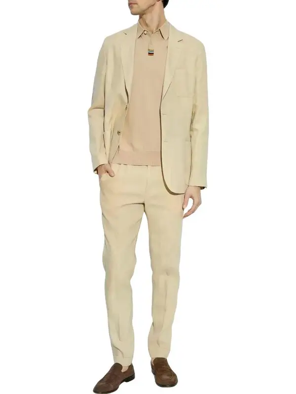 Paul Smith Signature Stripe Polo Shirt - Neutrals