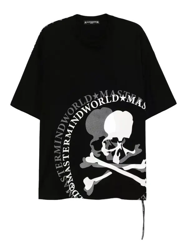 MASTERMIND WORLD Logo-print T-shirt - Black