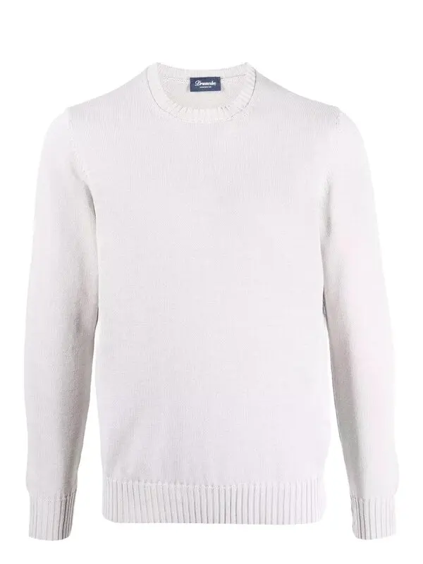 DRUMOHR Cotton Jumper - Grey