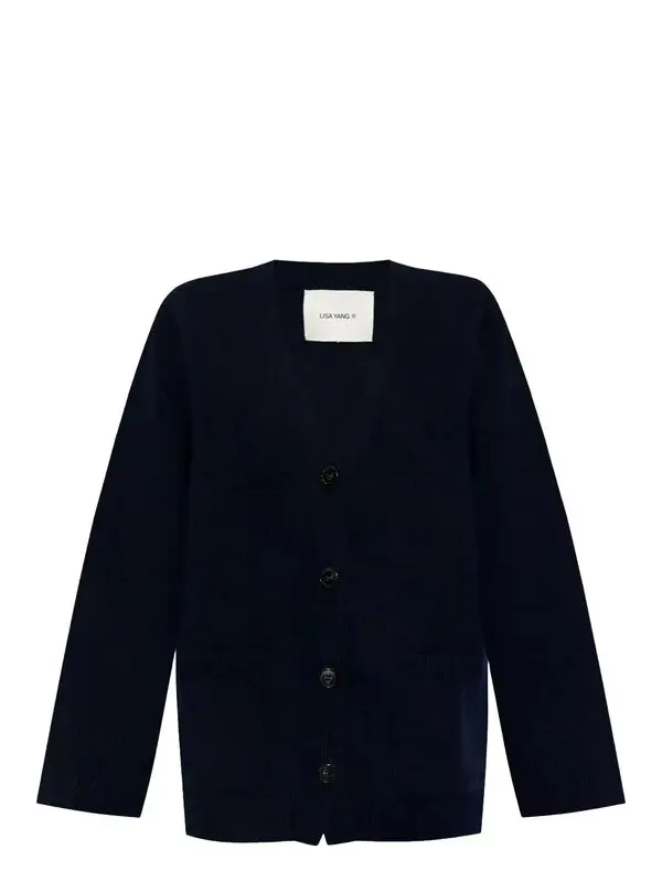 LISA YANG The Kellie Cardigan - Blue