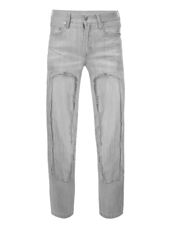 HACULLA. Cut Out Jeans - Grey