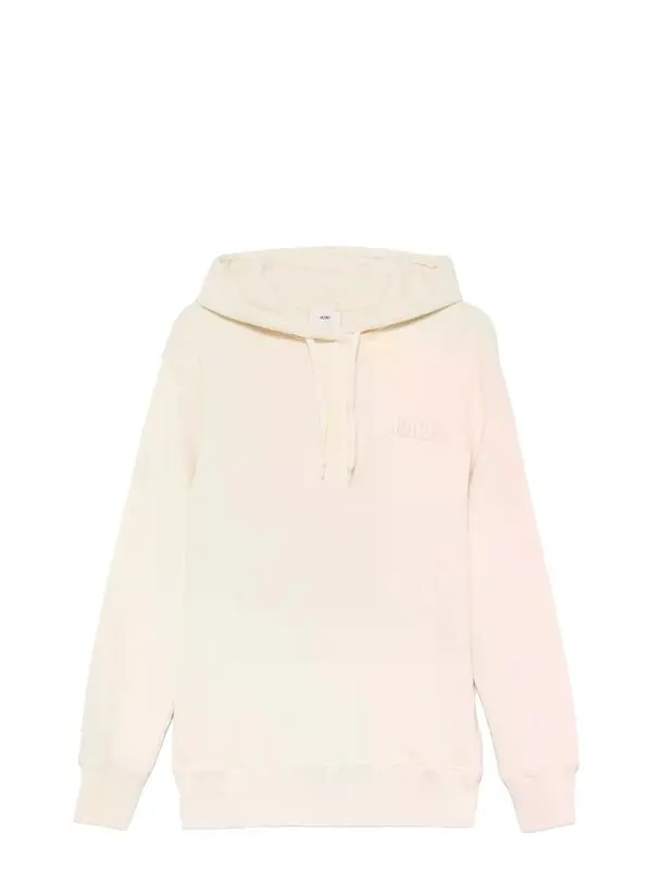 AUTRY Logo-patch Hoodie - Neutrals