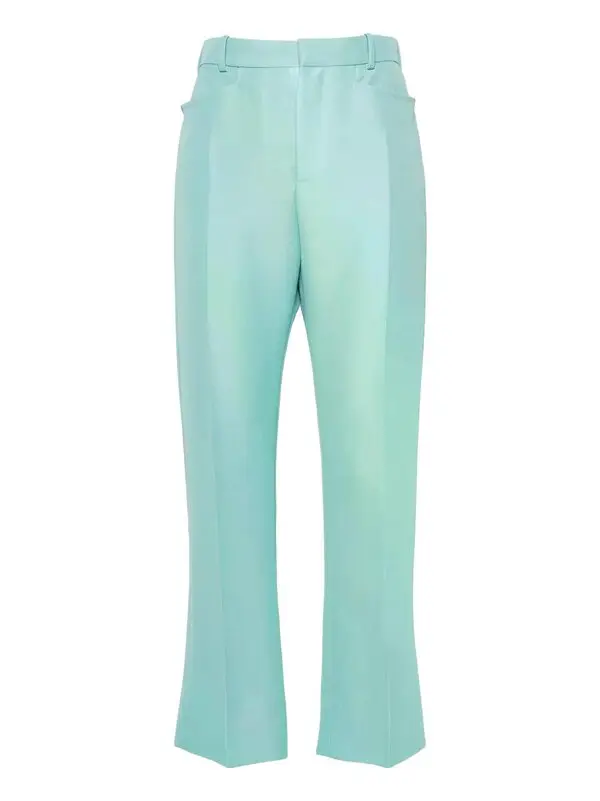 TOM FORD Tailored Straight-leg Trousers - Blue