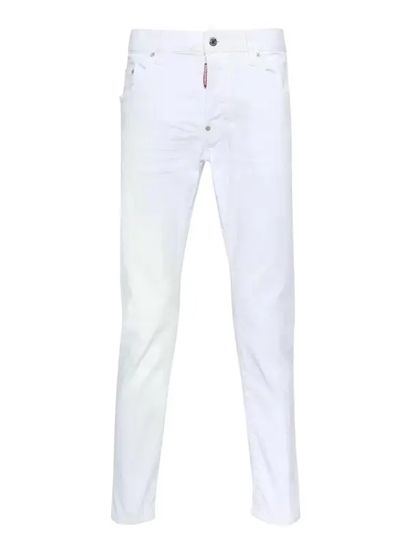 Dsquared2 Bull Guy Slim-fit Jeans - White