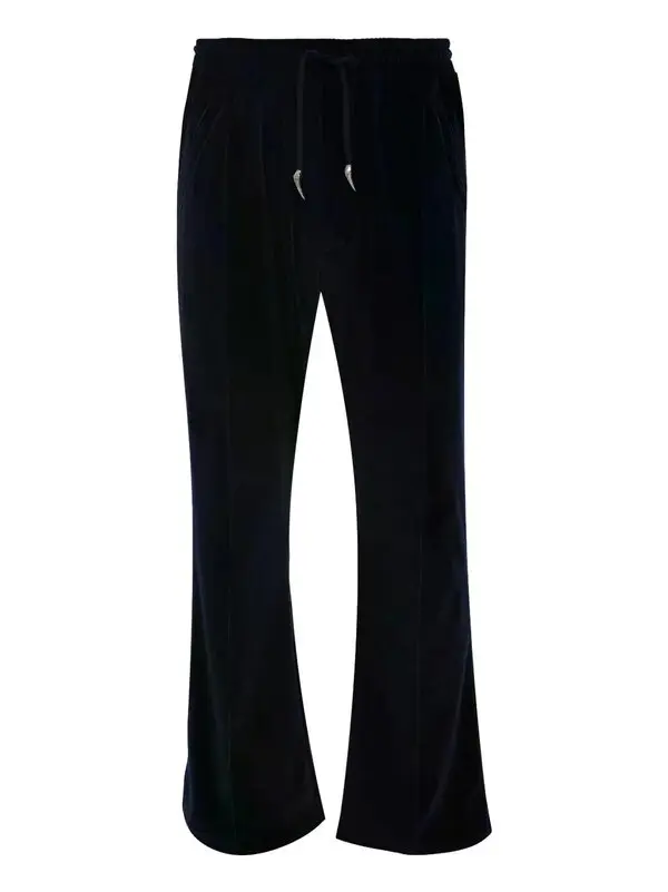 Roberto Cavalli Ciniglia Track Pants - Blue