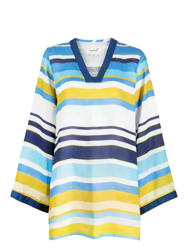 BAMBAH Linen Tunic - Blue
