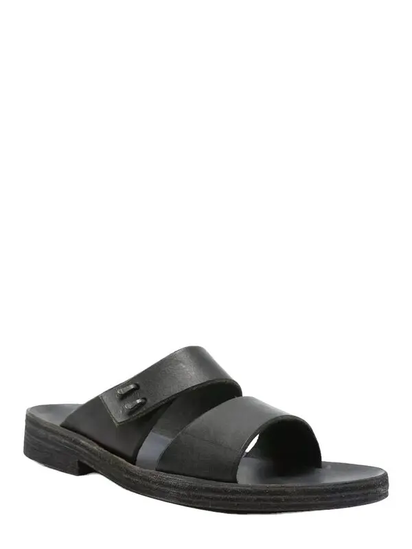 MA+ Leather Sandals - Black