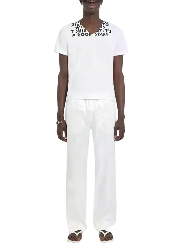 MAISON MARGIELA Printed T-shirt - White