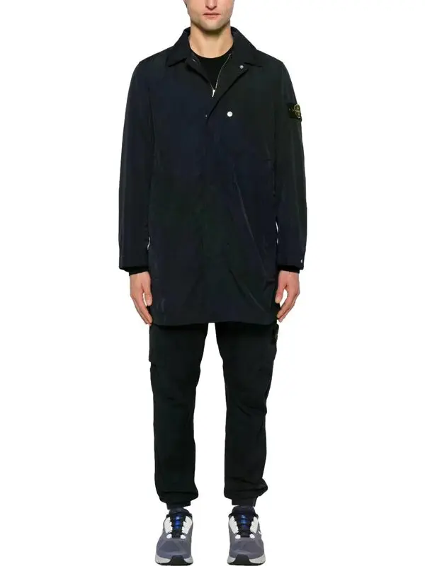 Stone Island 3100031 Stretch Cotton Tela 'paracadute - Blue