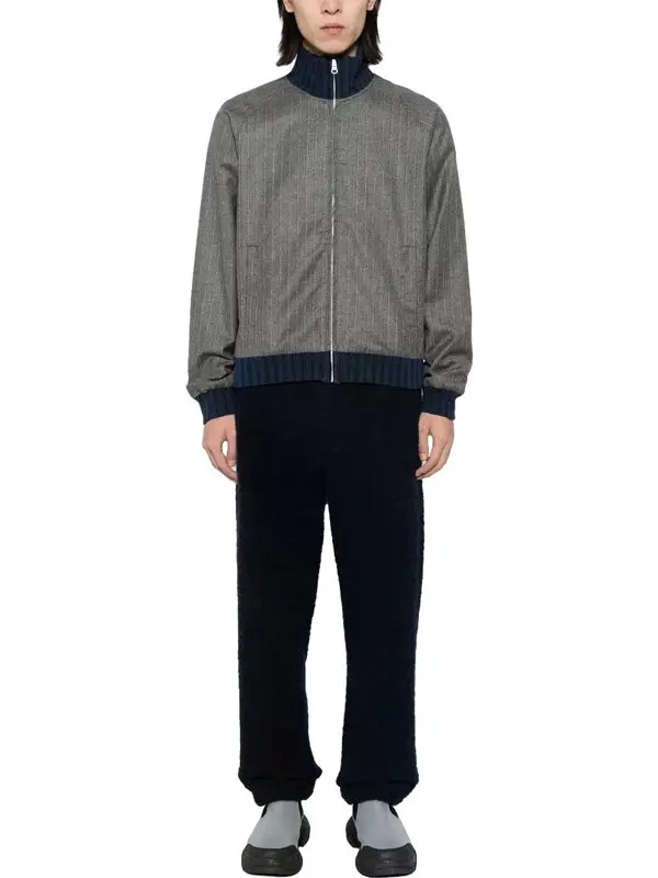 PRIVATE STOCK LABS The Forum Bomber Jacket - Grey