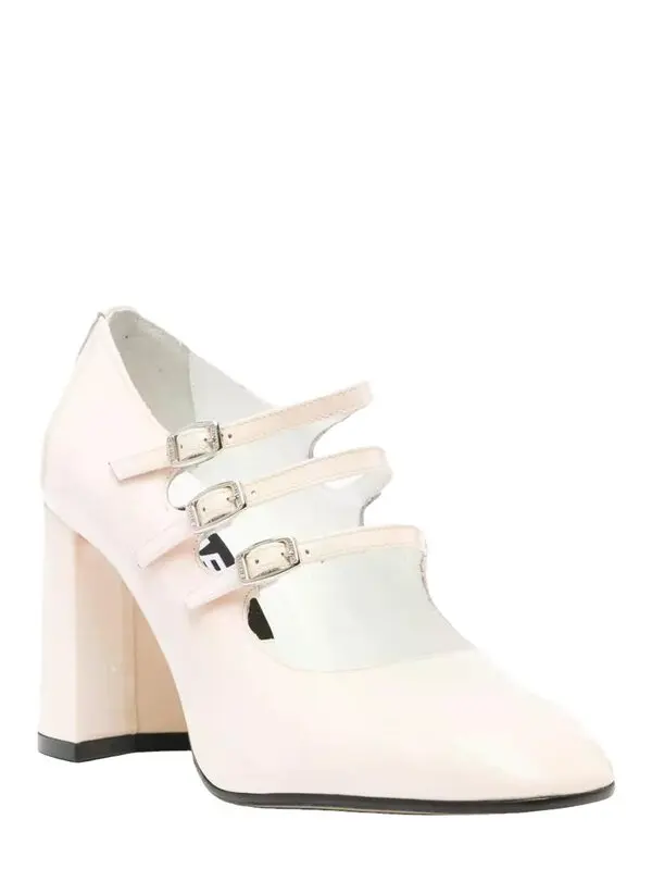 CAREL Keel Patent Leather Mary Jane Pumps - Neutrals