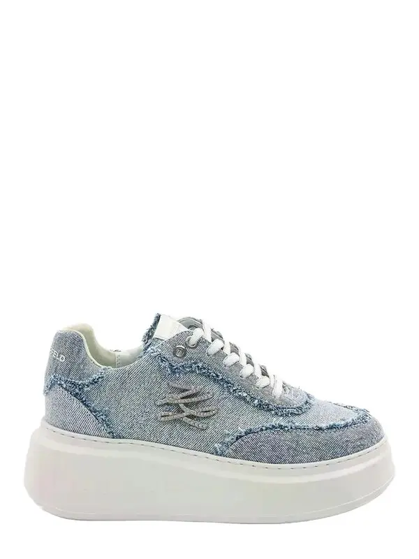 Karl Lagerfeld Lace-up Sneakers - Blue