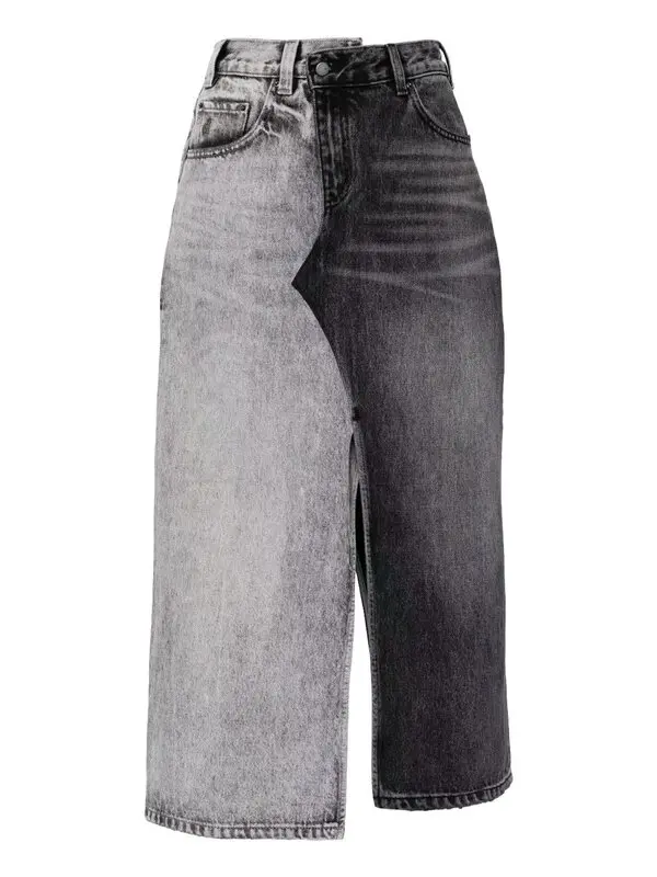 JNBY Denim Skirt With Faded Effect - Grey