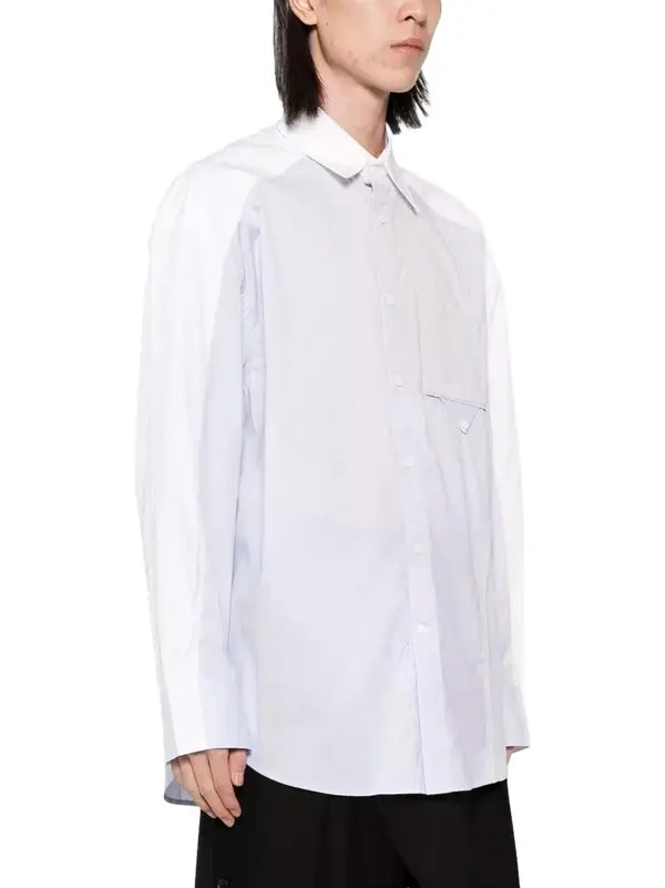 FENG CHEN WANG Panelled Shirt - White