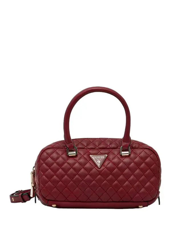 Guess Rianee Tote Bag With Quilted Finish - Red