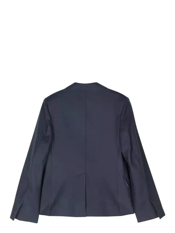 Victoria Beckham Single-breasted Blazer - Blue