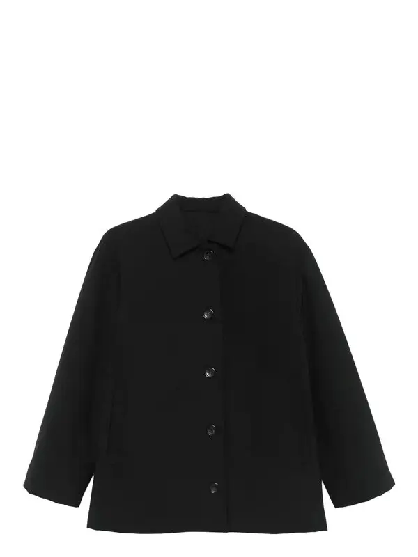Philosophy Di Lorenzo Serafini Single-breasted Padded Jacket - Black