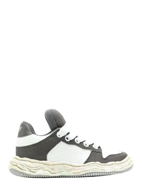 Mihara Yasuhiro Wayne Og Sole Leather Sneakers - Brown