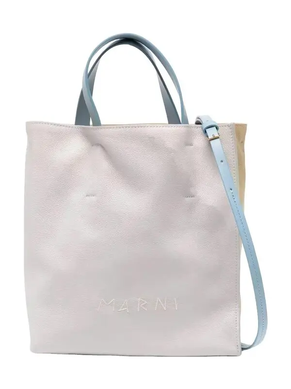 Marni Logo Tote Bag - Grey